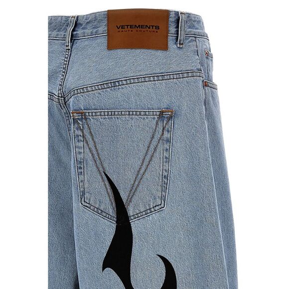 Vetements | Jeans | Vetements Fire Big Shape Jeans | Poshmark
